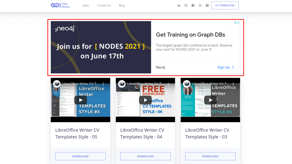 How to add google adsense to vuejs component - Gihan Dilanka